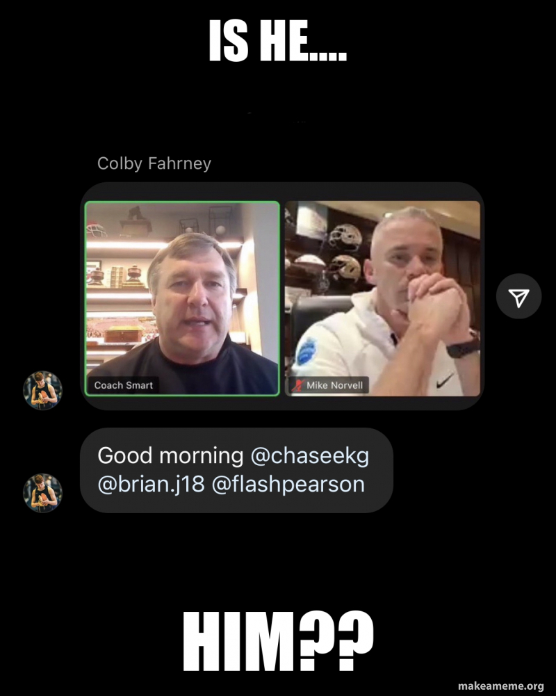 Is he…. Him?? Meme Generator