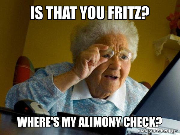 Alimony Memes