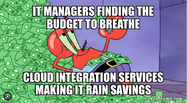 IT managers finding the budget to breathe Cloud Integration services ...