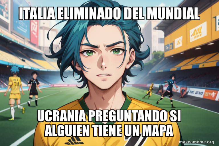 Italia eliminado del Mundial Ucrania preguntando si alguien tiene un ...