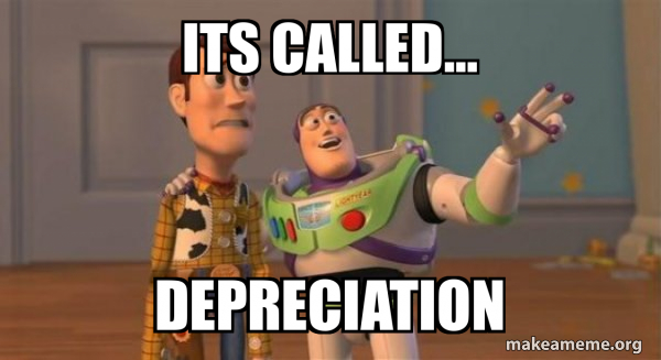 Its called... Depreciation - Buzz and Woody (Toy Story) Meme Meme Generator