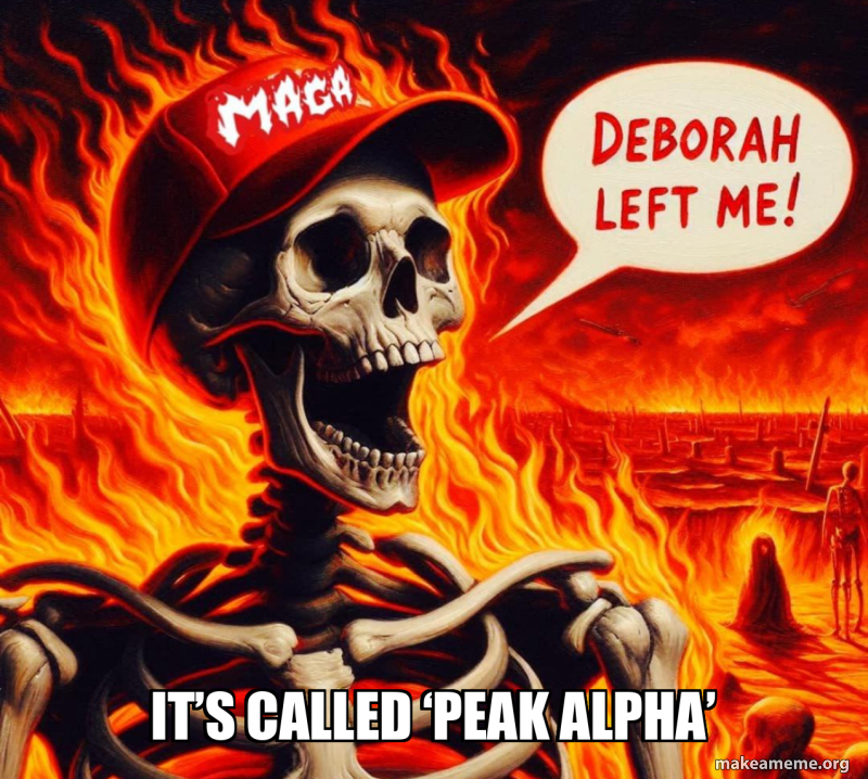It’s called ‘Peak Alpha’ Meme Generator