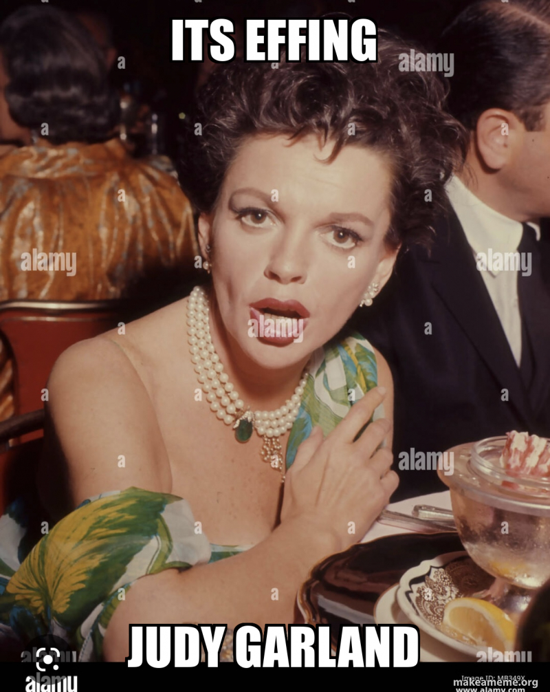 Its effing Judy Garland Meme Generator