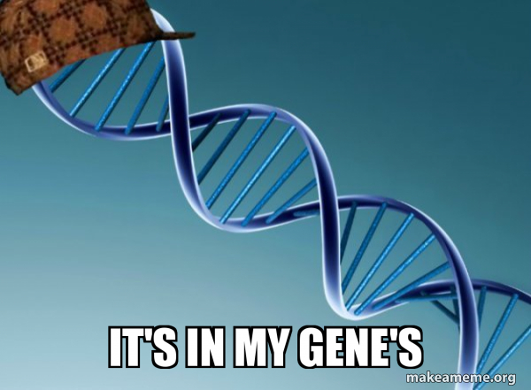 It's in my Gene's - Scumbag Genetics Meme Generator