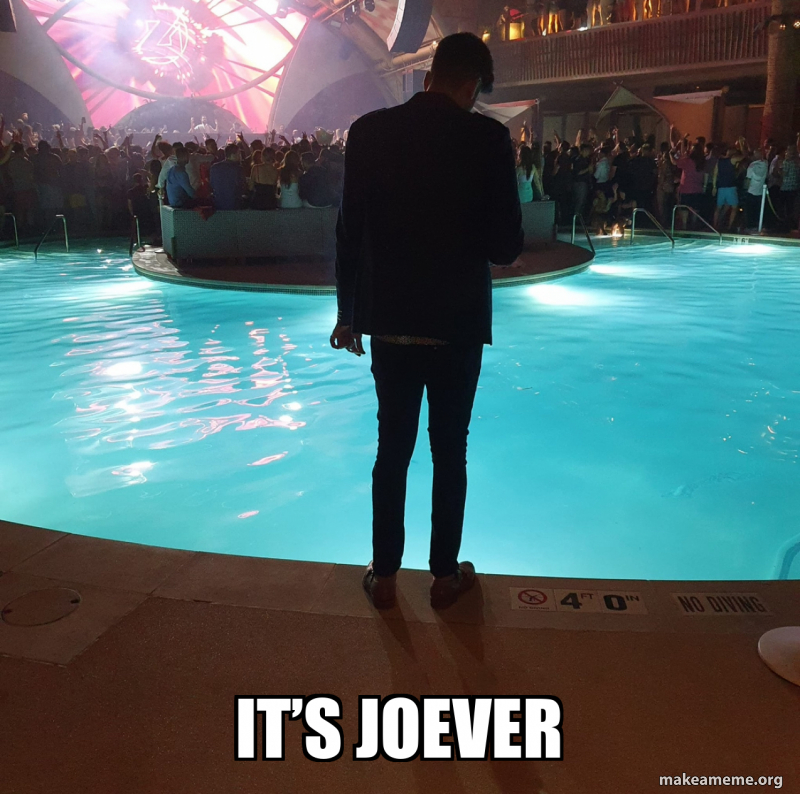 It’s Joever Meme Generator
