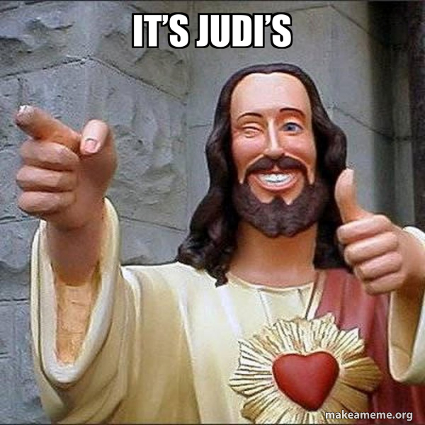 It’s Judi’s - Cool Jesus Meme Generator