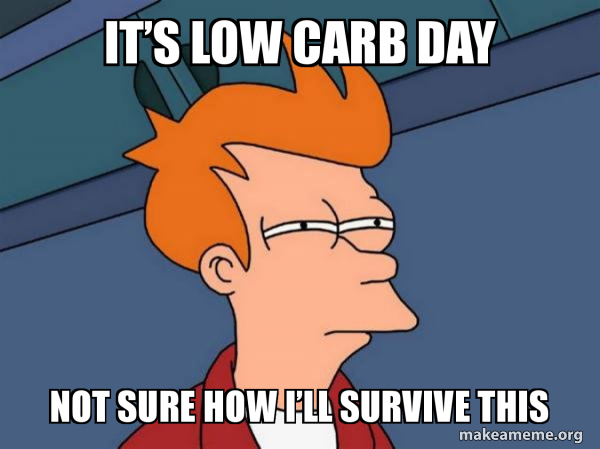 Carb Day Memes