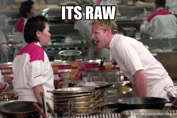 ITS RAW - Gordon Ramsay Meme Generator