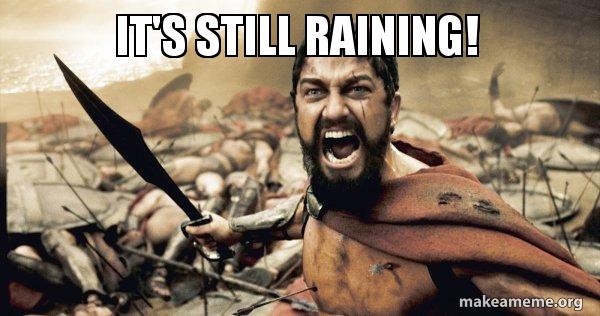 It's Still RAINING! - The 300 Meme Generator