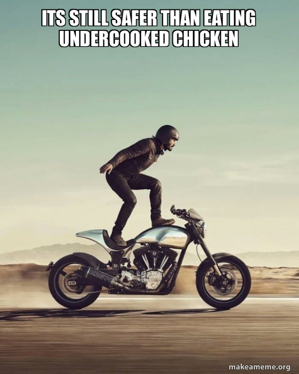 its still safer than eating undercooked chicken - Keanu Reeves Stunt ...