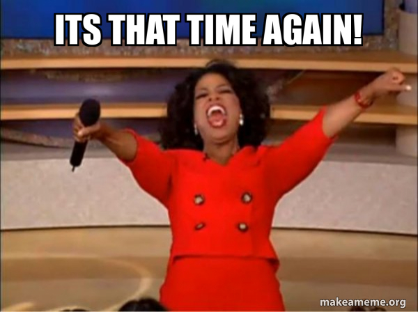 Its That time again! - Oprah Winfrey - You Get a Car Meme Generator