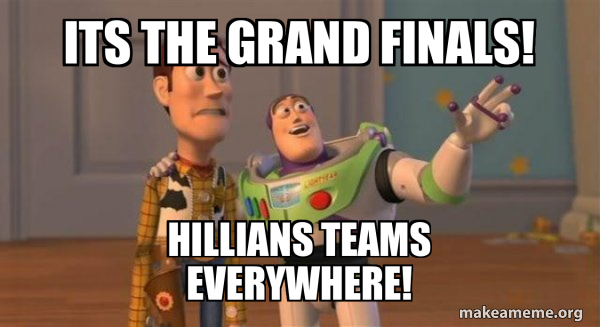 Its the Grand Finals! Hillians Teams Everywhere! - Buzz and Woody (Toy ...