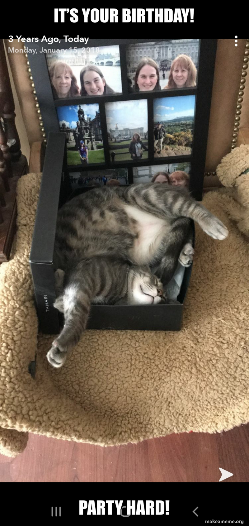 It’s your birthday! Party hard! Meme Generator