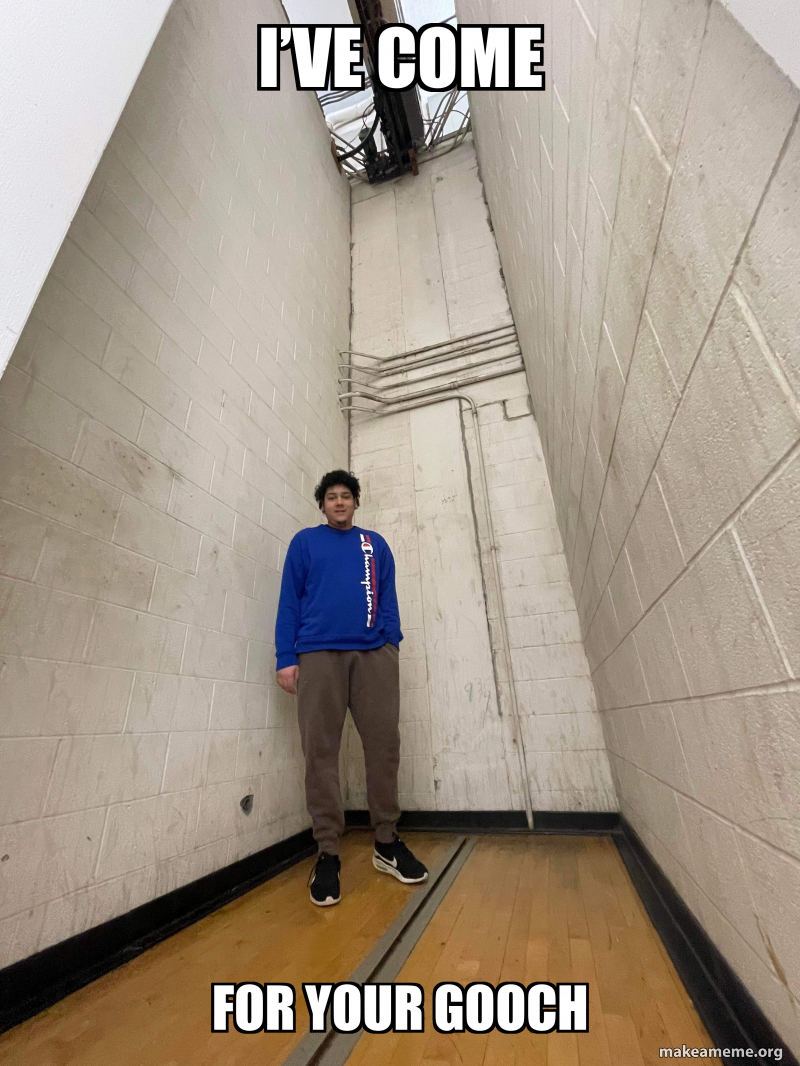 I’ve come For your gooch Meme Generator