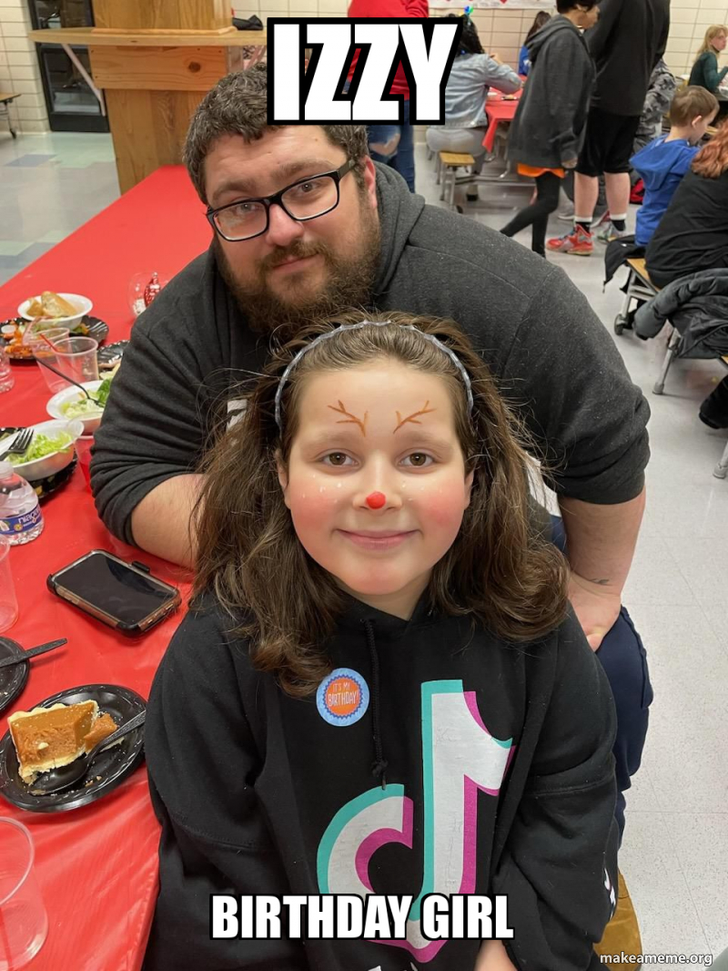 Izzy BIRTHDAY Girl Meme Generator