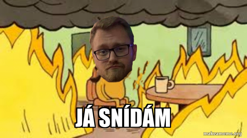 Já snídám Meme Generator