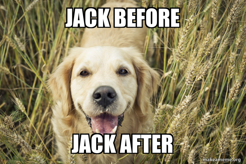 Jack Before Jack after Meme Generator