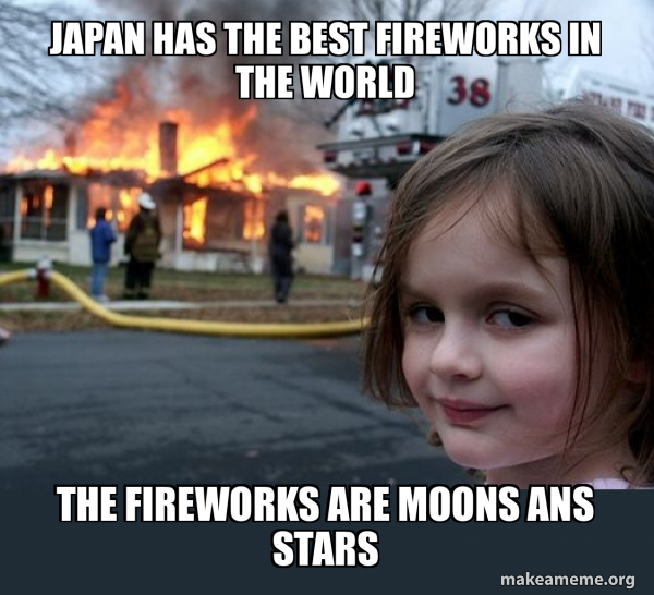 japan has the best fireworks in the world the fireworks are moons ans ...