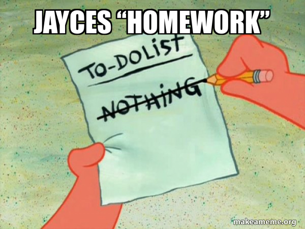 jayces “homework” - TO-DO List Meme Generator