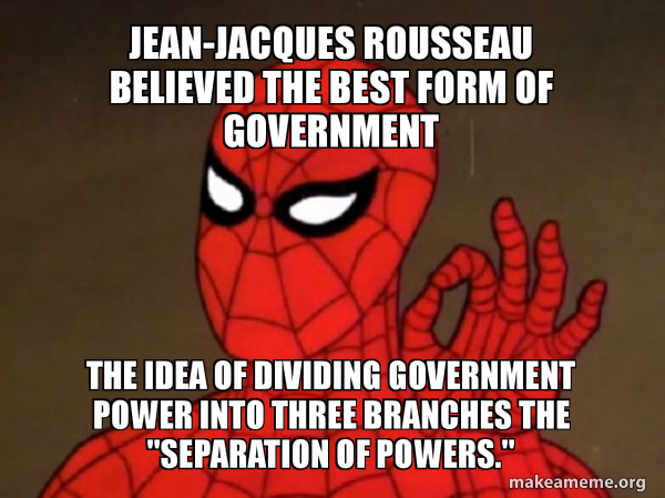 Jean-Jacques Rousseau believed the best form of government the idea of ...