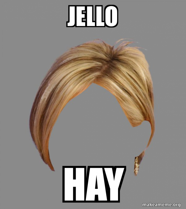 Jello Hay - The Karen Hair Meme Generator