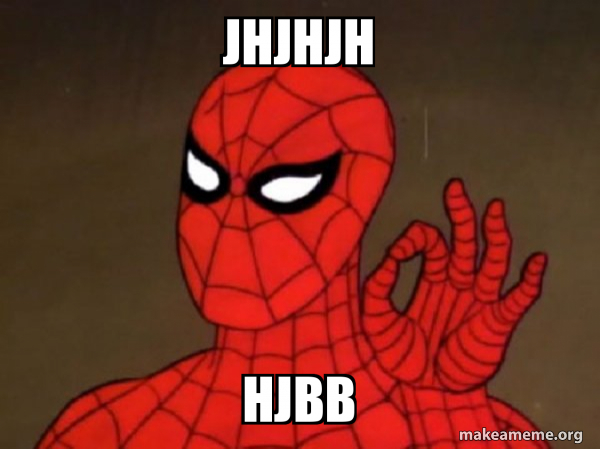 jhjhjh hjbb - Spiderman - Care factor Zero Meme Generator