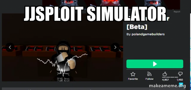 JJSPLOIT SIMULATOR Meme Generator