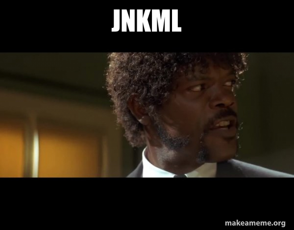 jnkml - Samuel L Jackson from Pulp Fiction Meme Generator