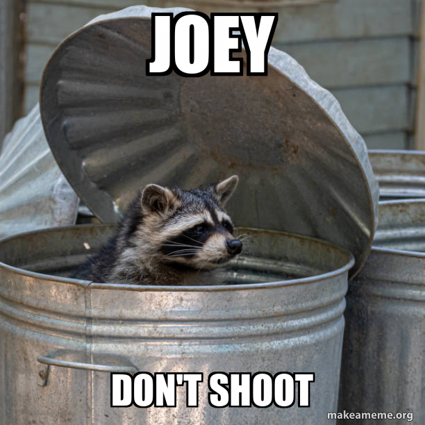 Joey Don't shoot Meme Generator