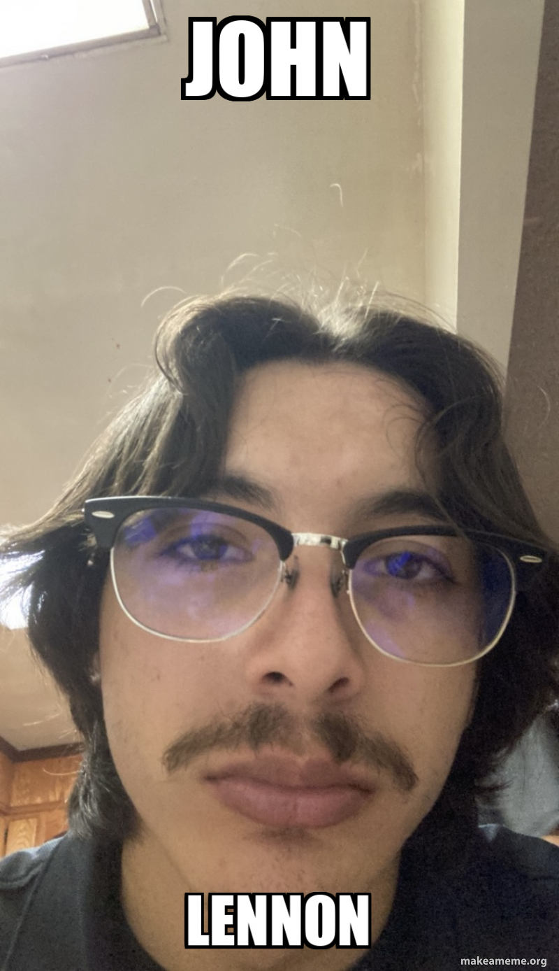 John Lennon Meme Generator