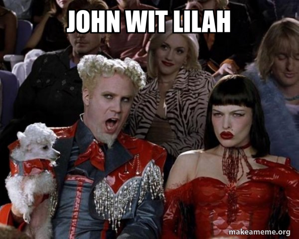 John wit lilah - So Hot Right Now Meme Generator
