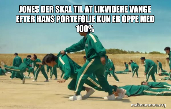 Jones der skal til at likvidere Vange efter hans portefølje kun er oppe ...