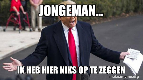 Jongeman… Ik heb hier niks op te zeggen - Trump - Impeachment Quid Pro ...