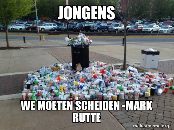 jongens we MOETEN scheiden -Mark Rutte - Canadian Football Fans meme ...