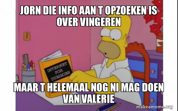 Jorn die info aan t opzoeken is over vingeren Maar t helemaal nog ni ...