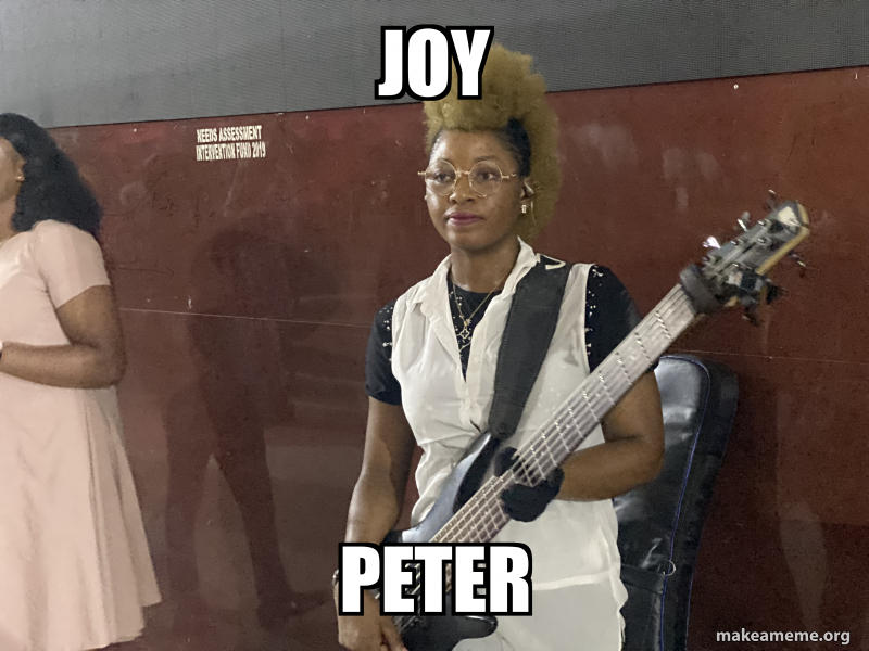 Joy Peter Meme Generator