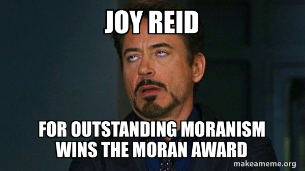 JOY REID FOR OUTSTANDING MORANISM WINS THE MORAN AWARD - Tony Stark Eye ...