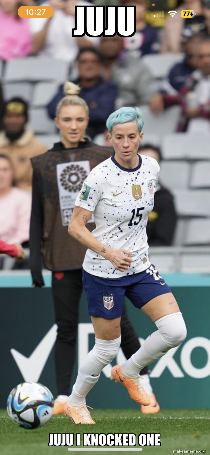 Juju Juju i knocked one Meme Generator