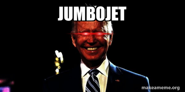 jumbojet - Dark Brandon Meme Generator