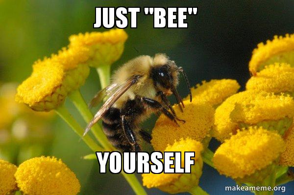 just "BEE" yourself - Good Guy Bee Meme Generator