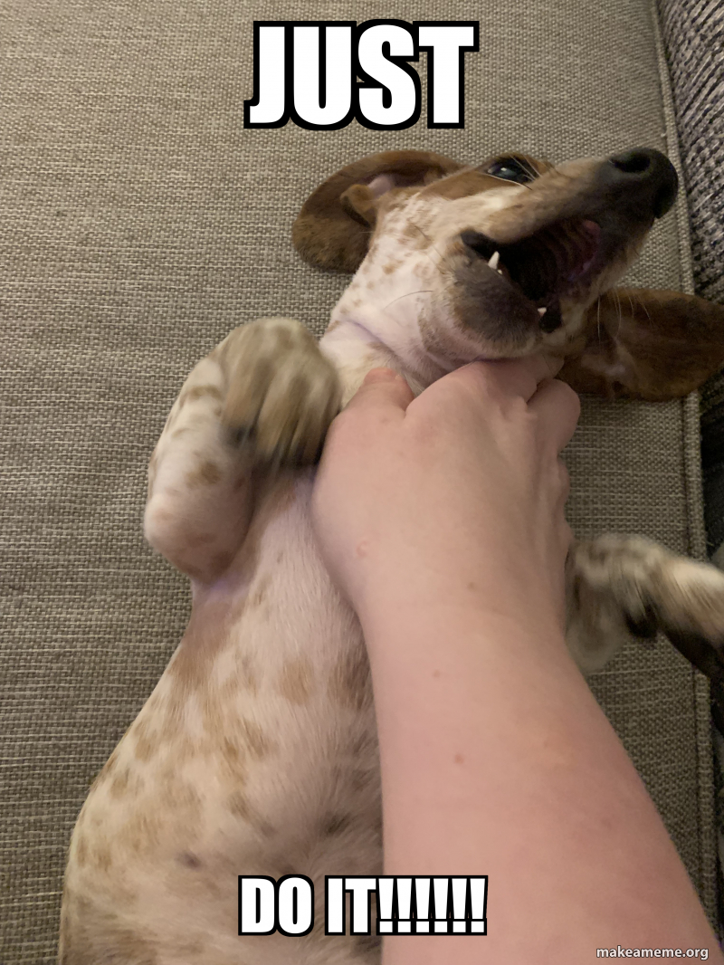 just DO it!!!!!! Meme Generator