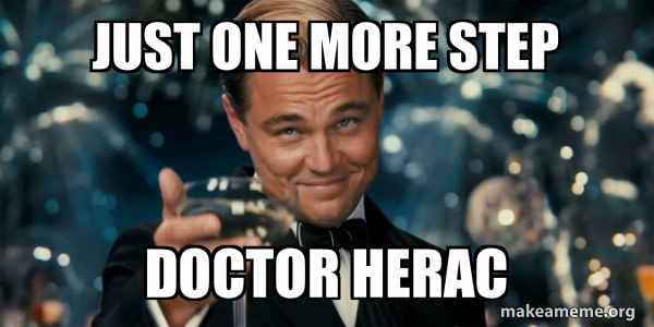 Just one more step doctor Herac - Great Gatsby Reaction - Leonardo ...
