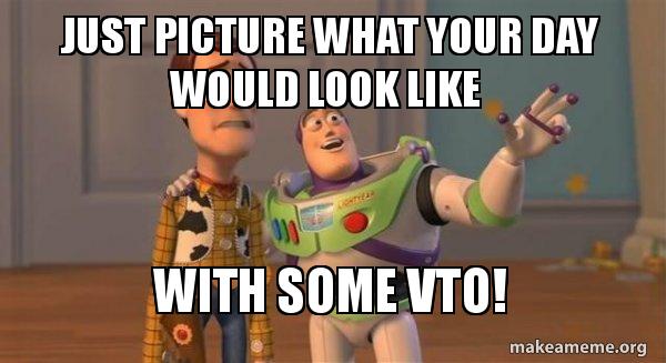 Just picture what your day would look like with some VTO! - Buzz and ...