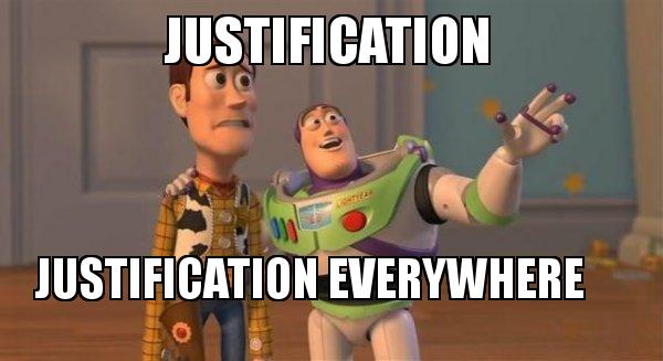 justification justification everywhere - Buzz and Woody (Toy Story ...