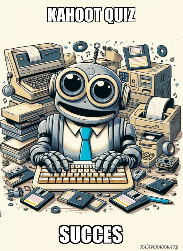 Kahoot Quiz succes - Ai Meme Generator