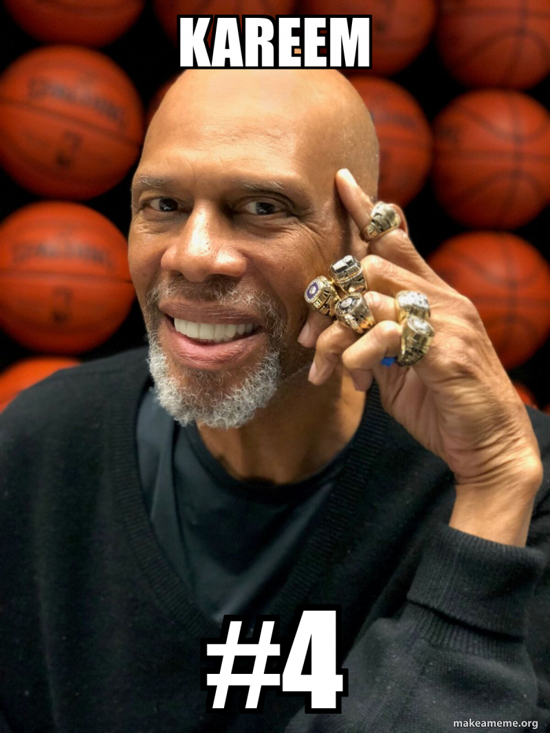 Kareem #4 Meme Generator
