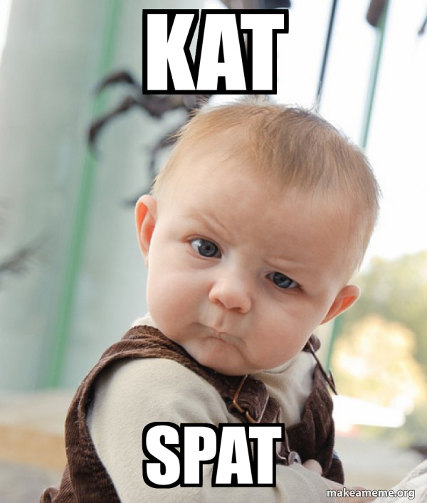 Kat Spat - Skeptical Baby Meme Generator