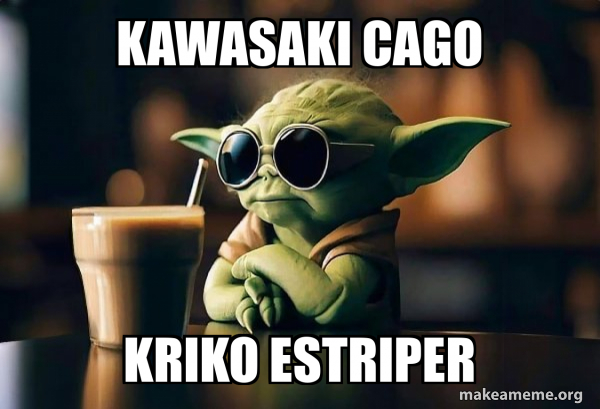 kawasaki cago kriko estriper - Cool Yoda (Sunglasses) Meme Generator