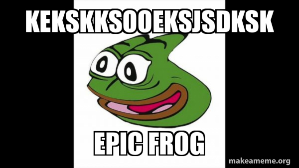 Epic Frog Memes User Blog:Wooden Robot/My Epic Blooket Meme Collection