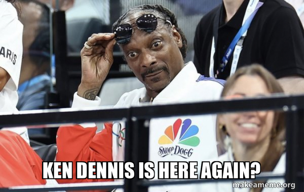 Ken Dennis is here again? - Snoop Dogg Sunglasses at Olympics Meme ...